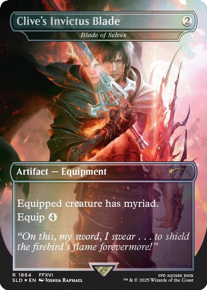 Clive's Invictus Blade - Blade of Selves (Rainbow Foil) - 1864 - Secret ...
