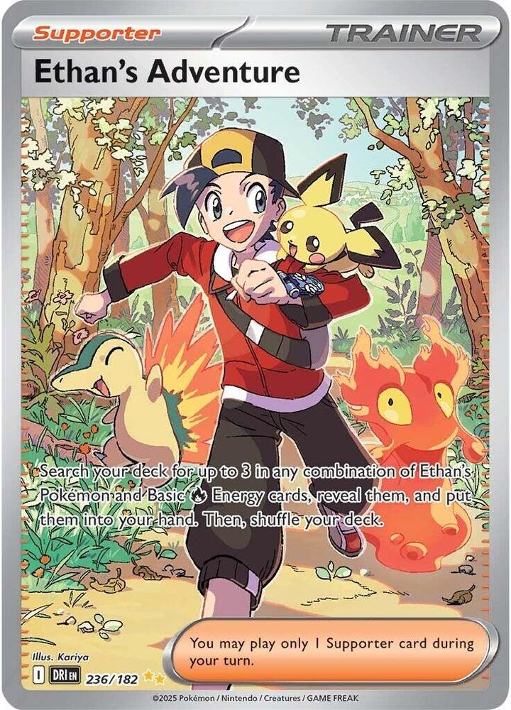 Ethan's Adventure - 236/182 - Destined Rivals Pokemon - Collectr