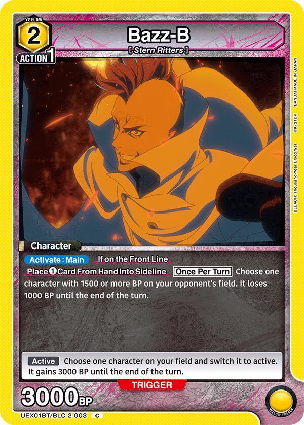 Bazz-B - UEX01BT/BLC-2-003 - UEX01BT: BLEACH: Thousand-Year Blood War ...