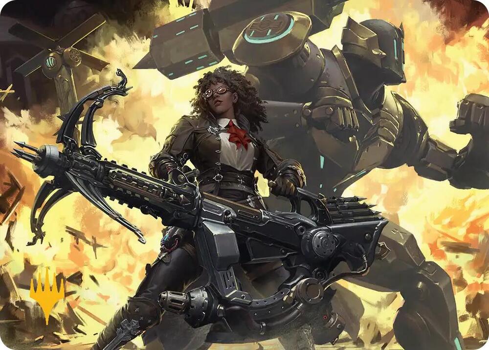 Machinist's Arsenal Art Card (Gold-Stamped Planeswalker Symbol) - 2 ...