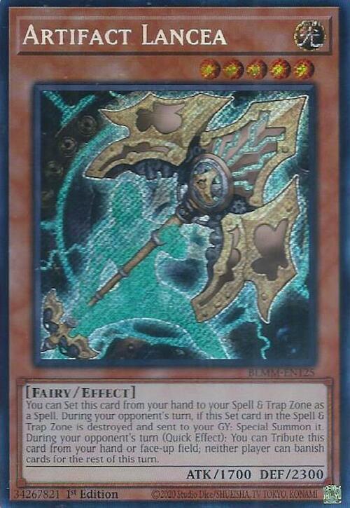 Artifact Lancea - BLMM-EN125 - Battles of Legend: Monster Mayhem YuGiOh ...