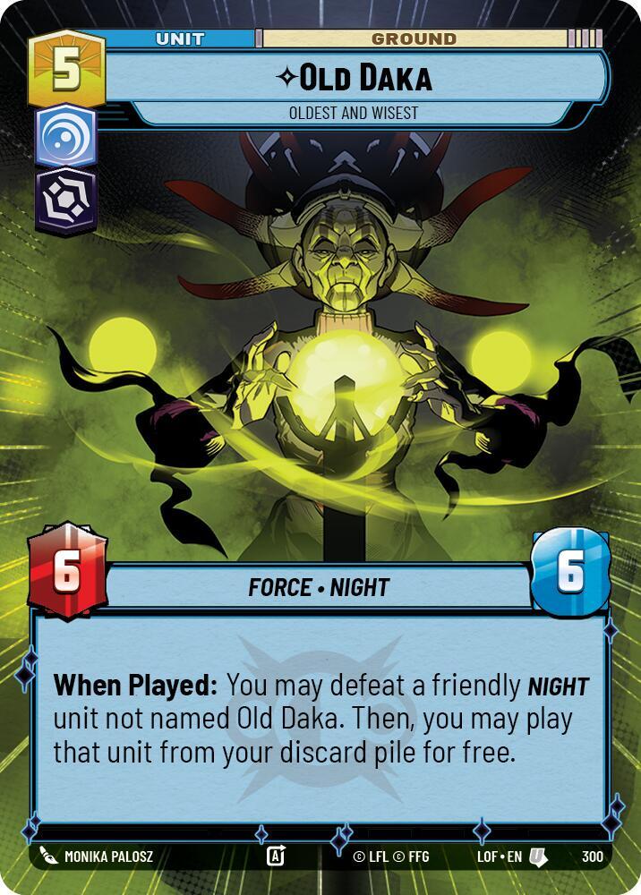 Old Daka - Oldest and Wisest (Hyperspace) - 300 - Legends of the Force ...