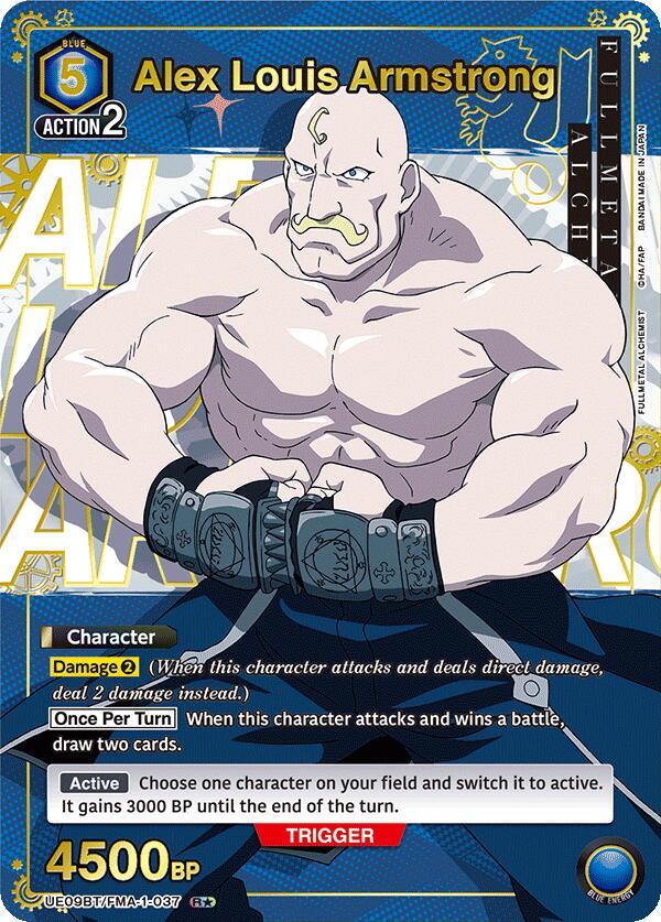 Alex Louis Armstrong (037) (R*) - UE09BT/FMA-1-037 - Fullmetal ...