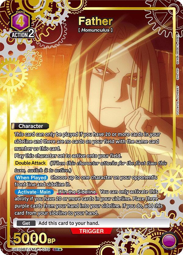 Father (079) (SR*) - UE09BT/FMA-1-079 - Fullmetal Alchemist Union Arena ...
