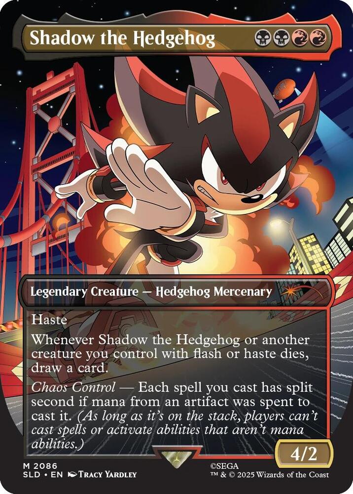 Shadow the Hedgehog - 2086 - Secret Lair Drop Series Magic: The ...