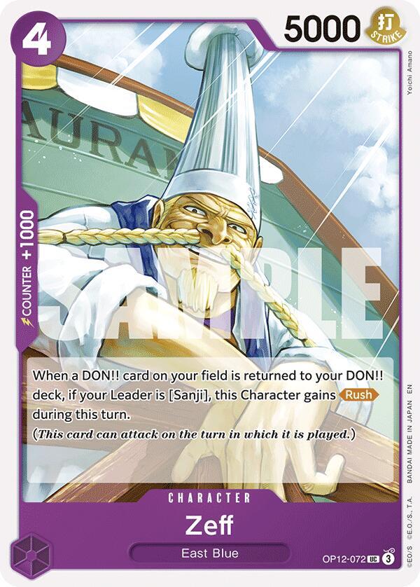 Zeff - OP12-072 - Legacy of the Master One Piece - Collectr