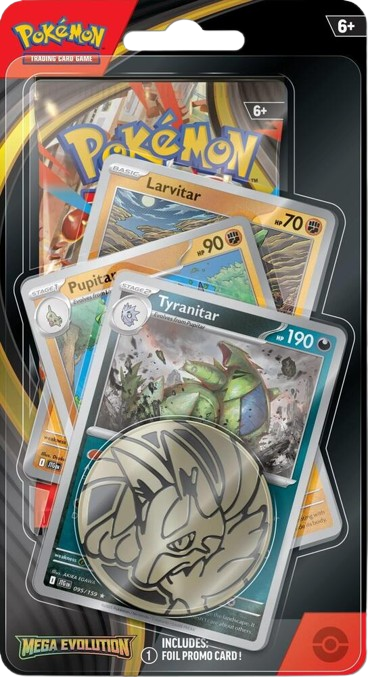 Mega Evolution Premium Checklane Blister [Tyranitar] - Mega Evolution ...