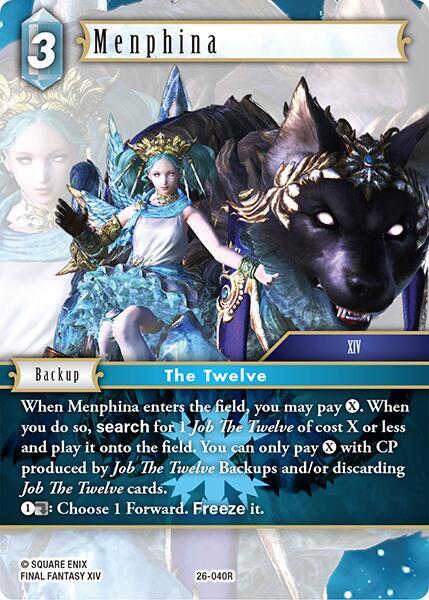 Menphina - 26-040R - Gunslinger in the Abyss Final Fantasy TCG - Collectr