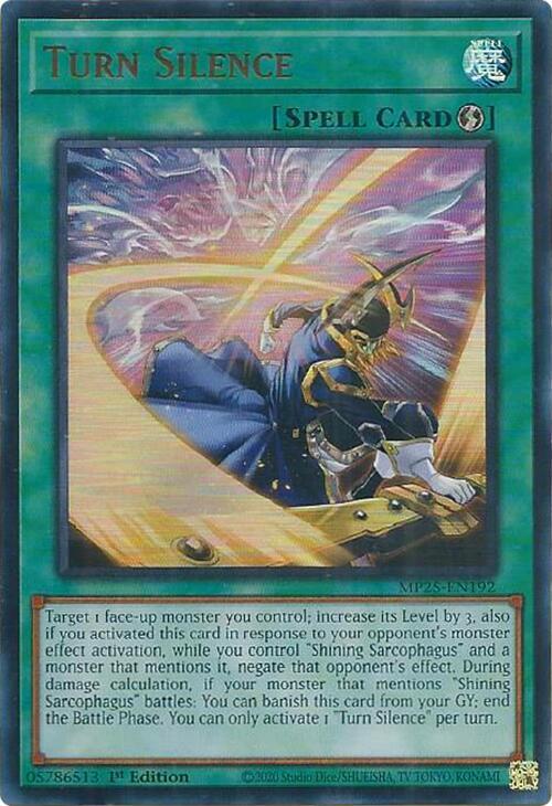 Turn Silence - MP25-EN192 - 2025 Mega-Pack YuGiOh - Collectr
