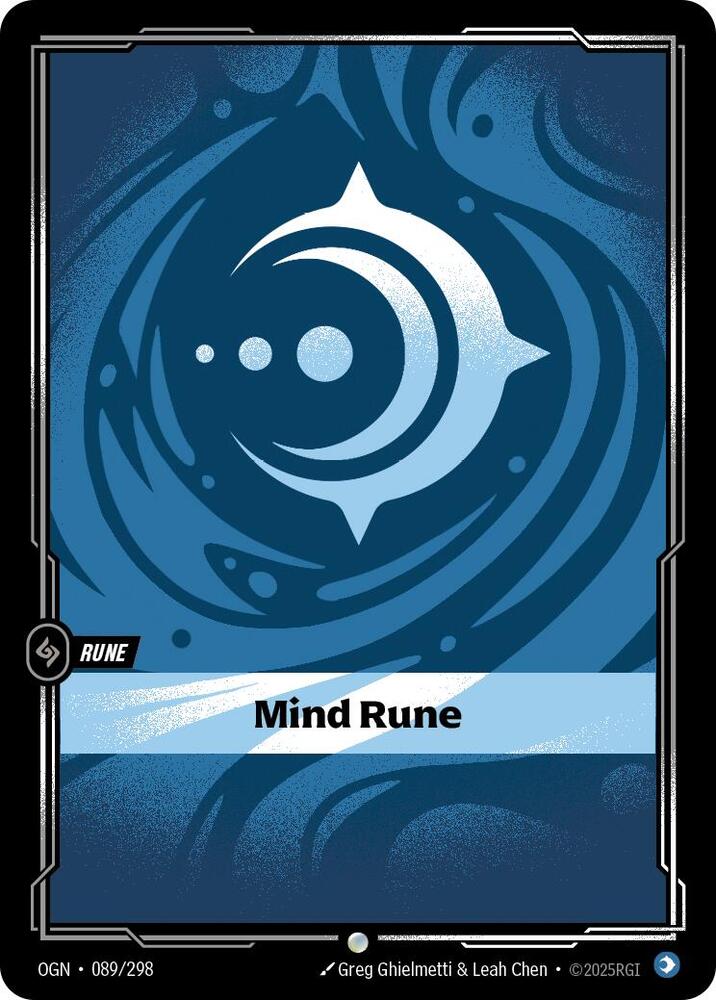 Mind Rune - 089/298 - Origins Riftbound - Collectr