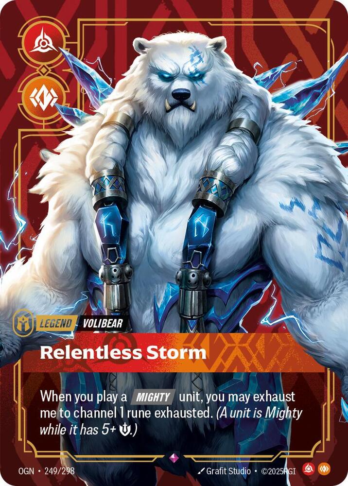 Volibear - Relentless Storm - 249/298 - Origins Riftbound - Collectr