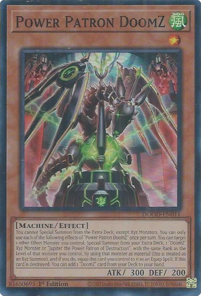 Doom of Dimensions - YuGiOh Card List and Prices