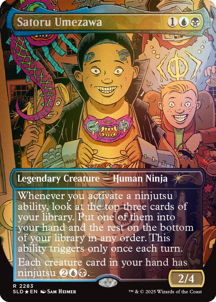 Satoru Umezawa (Rainbow Foil) - 2283 - Secret Lair Drop Series Magic ...