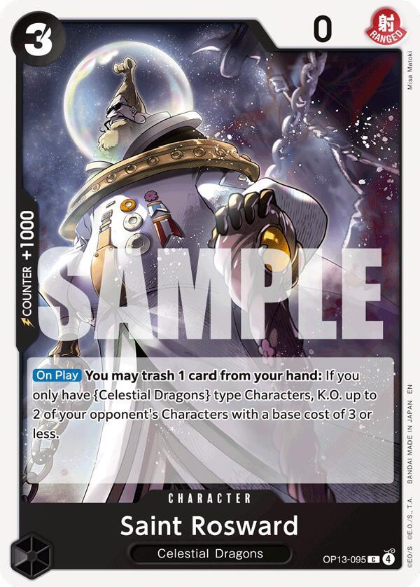 Saint Rosward - OP13-095 - Carrying On His Will One Piece - Collectr