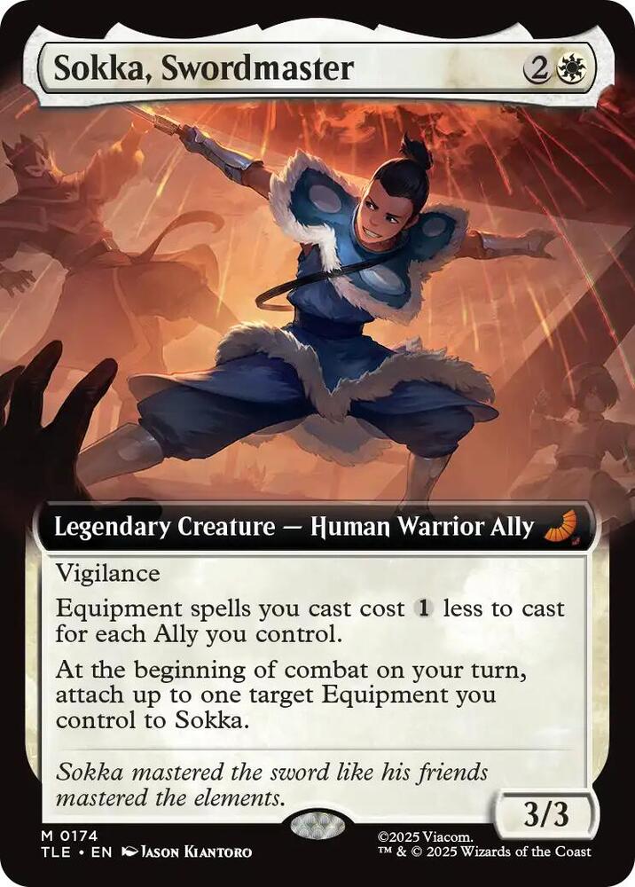 Sokka, Swordmaster (Extended Art) - 174 - Avatar: The Last Airbender ...