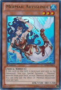 YuGiOh Abyss Rising Mermail Abysslinde (UTR) ABYR-EN014