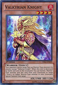 Valkyrian Knight - CBLZ-EN039 - Cosmo Blazer YuGiOh - Collectr