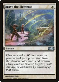 Brave the Elements - 10 - Magic 2014 (M14) Magic: The Gathering - Collectr