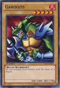 YuGiOh Legendary Collection 4: Joey's World Garoozis LCJW-EN009