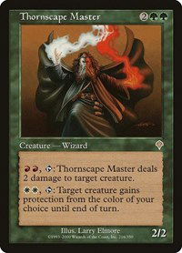 Magic: The Gathering Invasion Thornscape Master 216