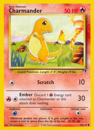 Charmander - 70 - Legendary Collection Pokemon - Collectr