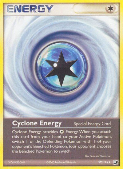 Pokemon EX Unseen Forces Cyclone Energy 99/115