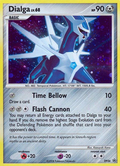 Pokemon Diamond and Pearl Promos Dialga (DP26) DP26