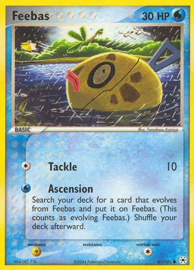 Feebas - 61 - EX Hidden Legends Pokemon - Collectr