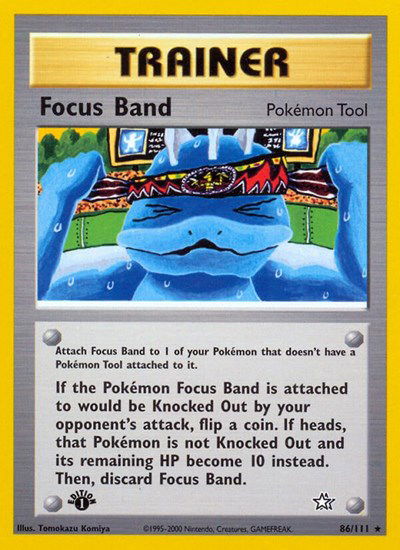 Pokemon Neo Genesis Focus Band 86