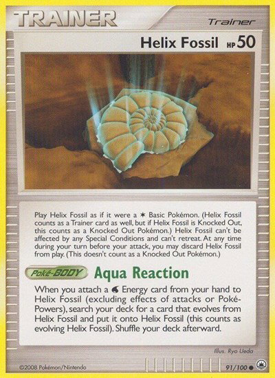 Helix Fossil - 91 - Majestic Dawn Pokemon - Collectr