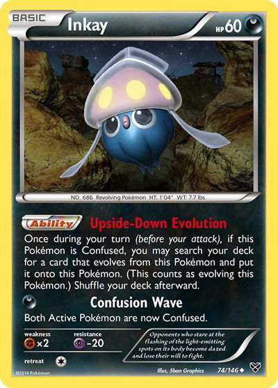 Inkay (74) - 74 - XY Base Set Pokemon - Collectr