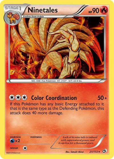 Ninetales - 21 - Legendary Treasures Pokemon - Collectr