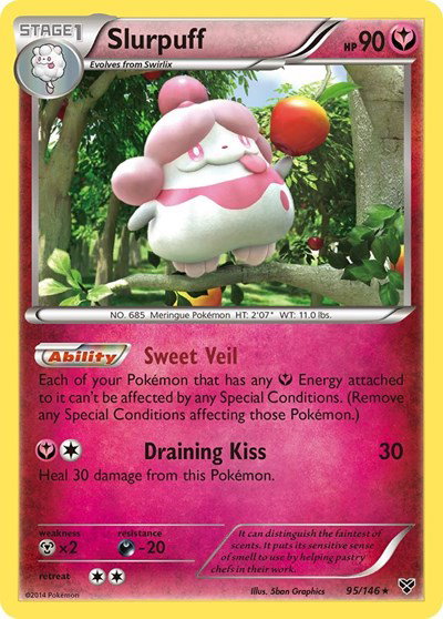 Slurpuff - 95 - XY Base Set Pokemon - Collectr