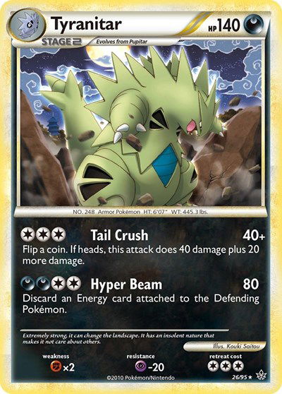 Pokemon Unleashed Tyranitar 26