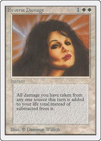 Magic: The Gathering Unlimited Edition Reverse Damage
