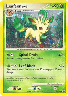 Leafeon (DP Majestic Dawn) - 024/100 - Deck Exclusives Pokemon - Collectr