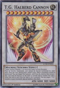 T.G. Halberd Cannon - LC5D-EN216 - Legendary Collection 5D's YuGiOh ...