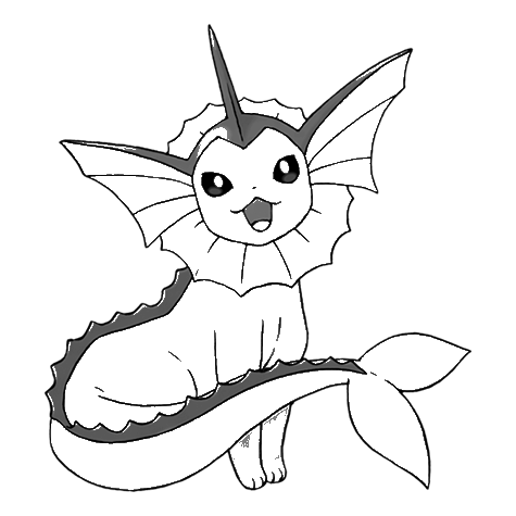 Pokemon The Pokedex Vaporeon 134