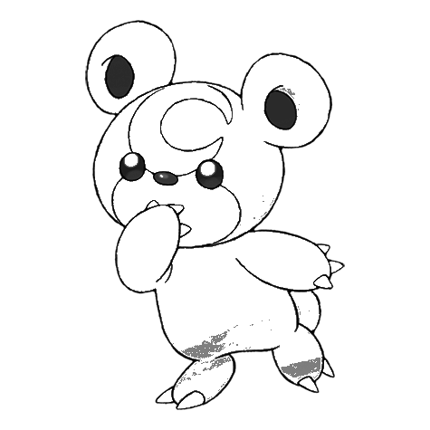 Teddiursa - 216 - The Pokedex Pokemon - Collectr